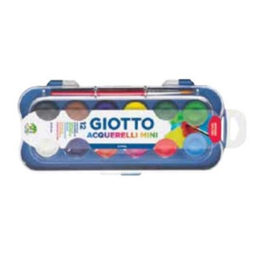 Acuarela Giotto mini 12 Colores – Miss Paper cl